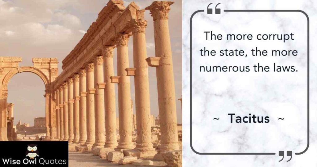 40 Tacitus Quotes - Ancient Wisdom From Rome for Modern Insight and ...